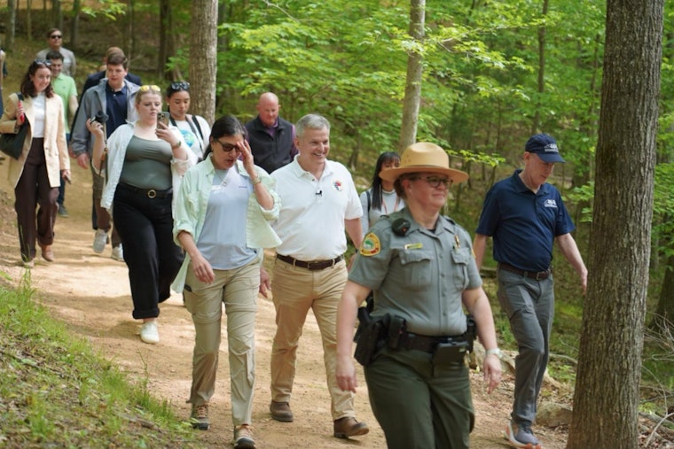 Governor Josh Stein Celebrates Earth Day at Eno River State Park,
