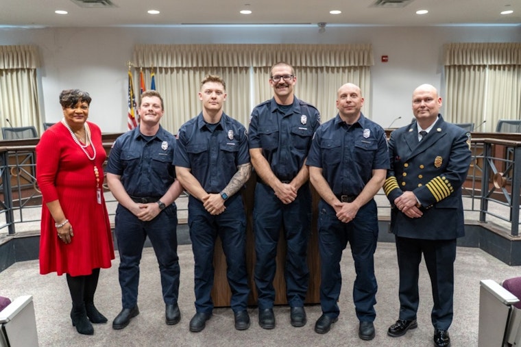 Lawrence Fire Department Strengthens Ranks with Four Experienced