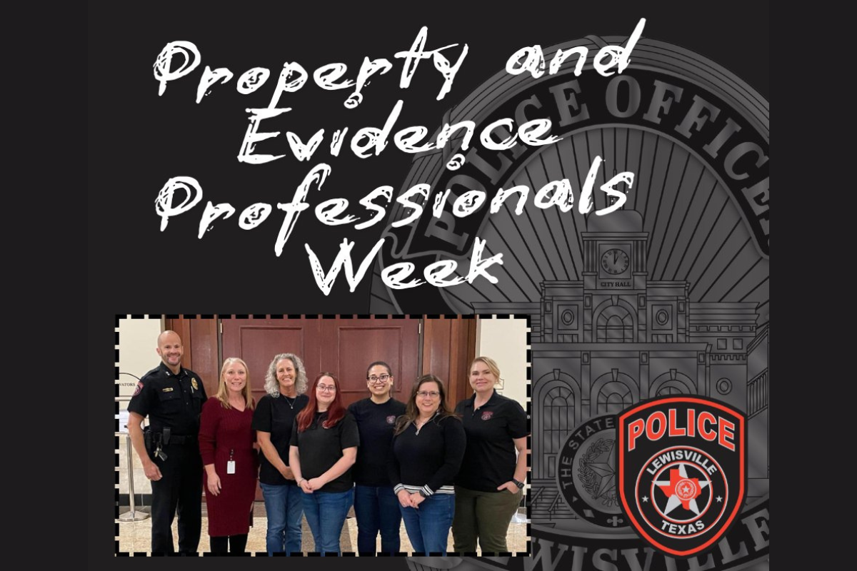 Lewisville Police Department Honors Unsung Heroes During Property and