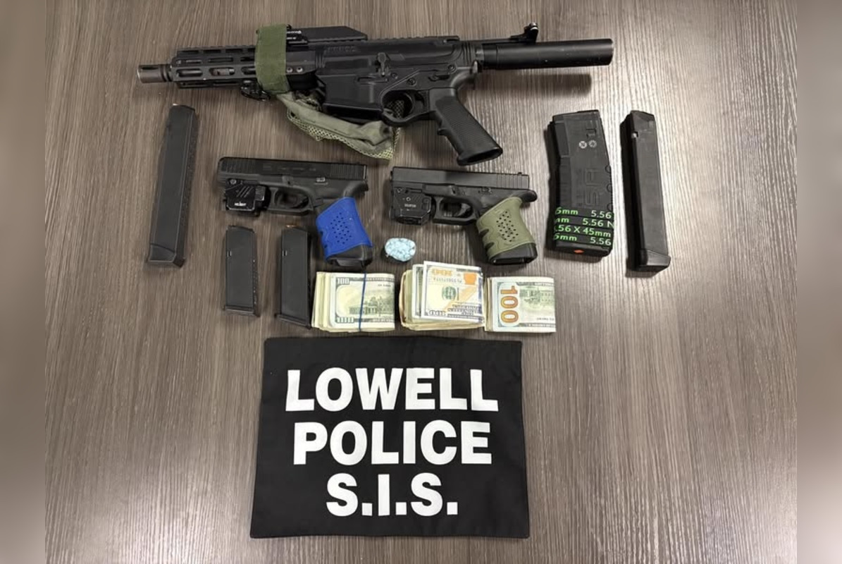 Lowell Police and NEMLEC SWAT Seize Firearms and Narcotics in Lower
