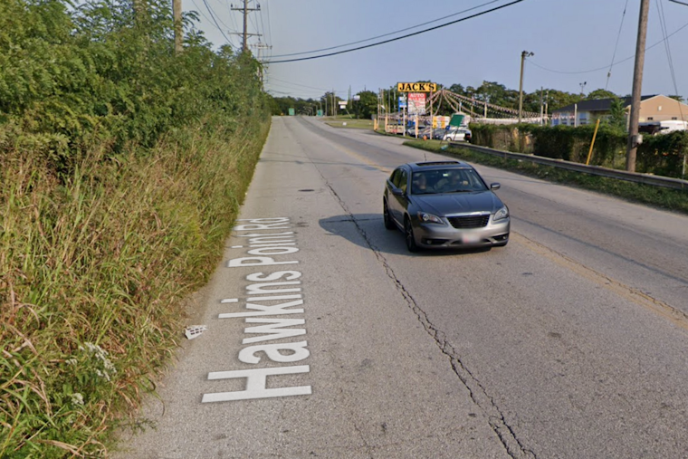 Man Fatally Injured in Single-Vehicle Crash on Hawkins Point Road,