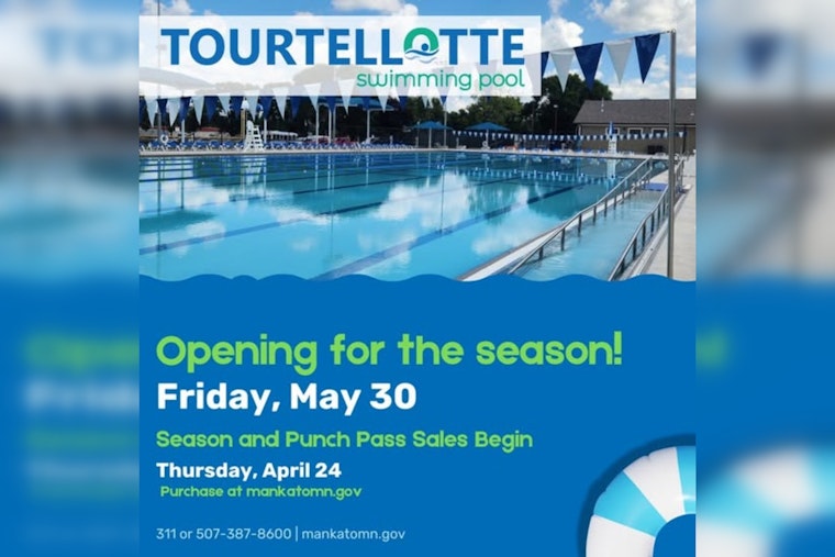 Mankato's Tourtellotte Pool Set to Open May 30 with Discount Offers