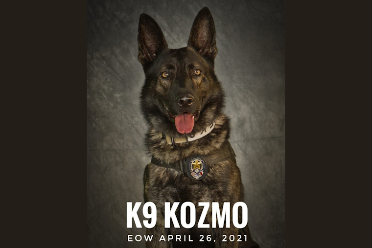 Mesquite Police Department Marks Solemn 4th Anniversary of K9 Officer