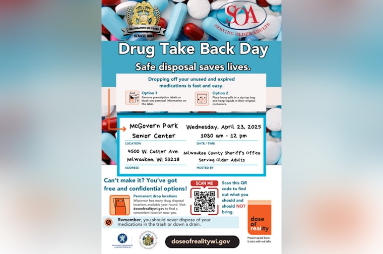 Milwaukee County Sheriff's Office Hosts Drug Take-Back Events for Safe