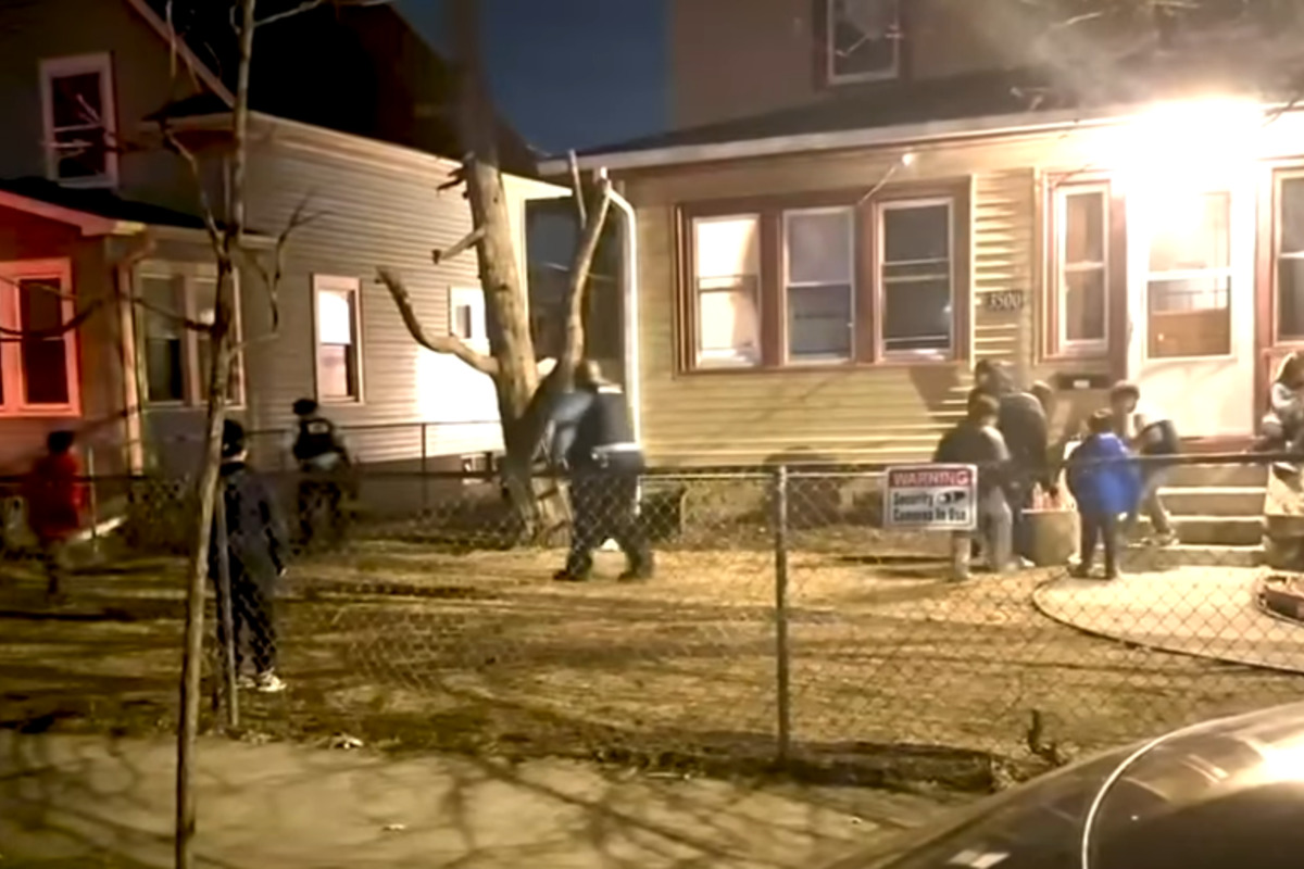 Minneapolis Police Swap Law Enforcement for Soccer with Local Kids in