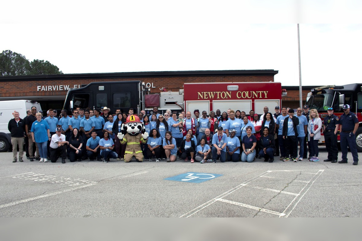 Newton County Fire Services and Red Cross Team Up to Boost Fire Safety