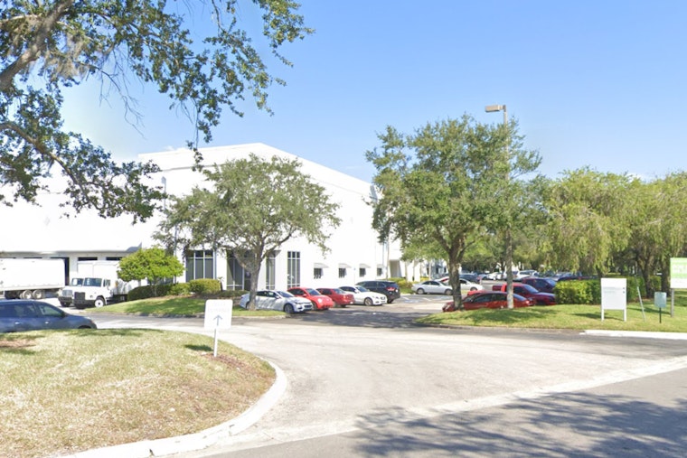 No Injuries Reported as U.S. Post Office Distribution Center Partially