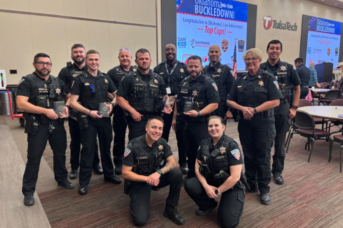Oklahoma County Sheriff S Deputies Honored With Traffic Safety Awards