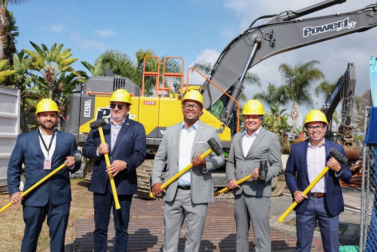 Old English Village Demolition Underway in Long Beach to Make Way for