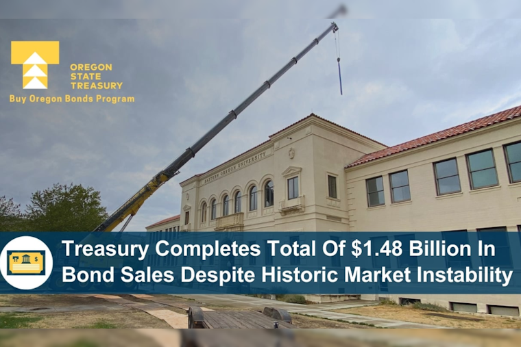 Oregon State Treasury Secures $1.5 Billion Bond Sale Boosting