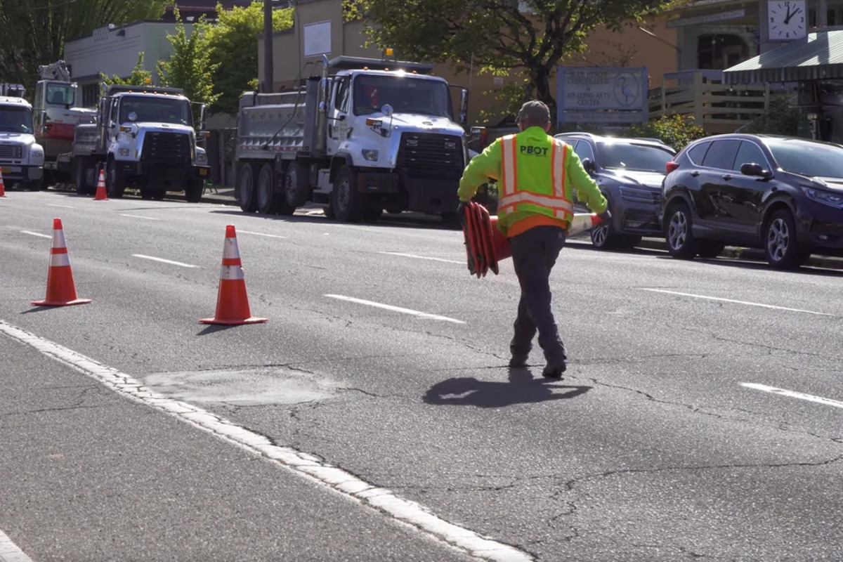 Portland Water Bureau Urges Driver Caution During Construction Season