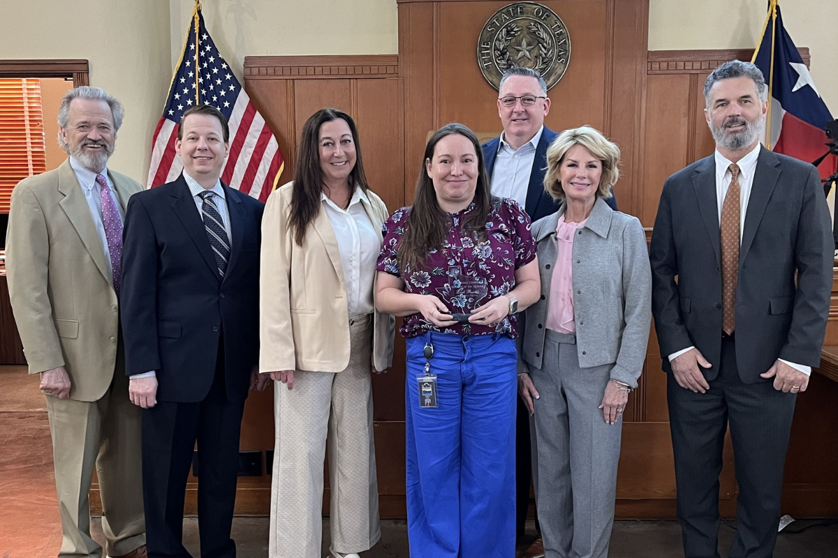 Rockwall County Honors Employees Leah Reichle and Heather Mitchell