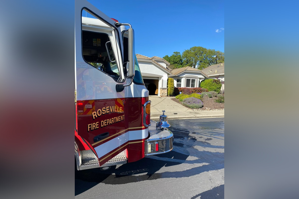 Roseville Firefighters Swiftly Contain Home Blaze, Avert Major