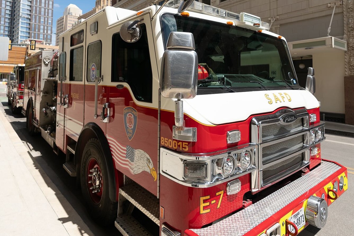San Antonio Fire Department Investigates After Nine Trucks Catch Fire