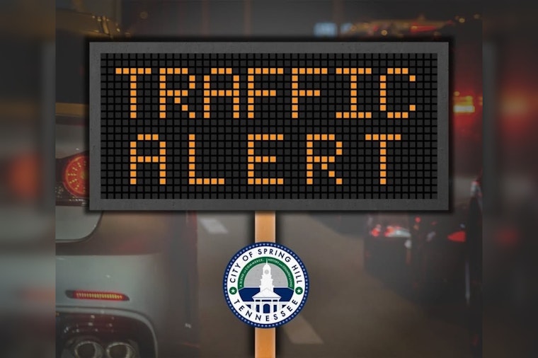 Spring Hill Traffic Alert: Essential Signal Cabinet Replacement at