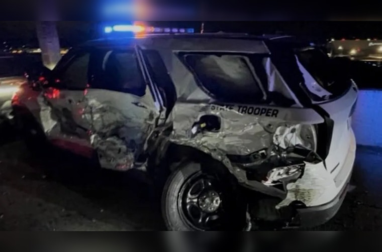 Suspected DUI Driver Arrested After Striking State Patrol Vehicle Near