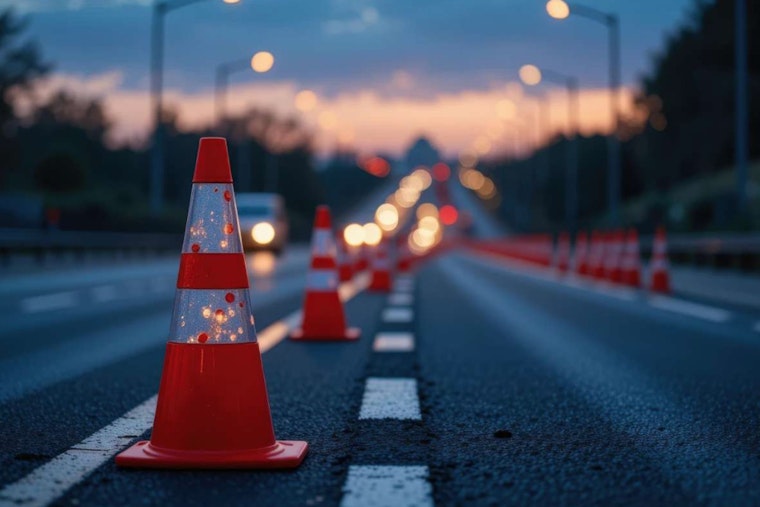 Upcoming Lane Closure on Falls of Neuse Road as Raleigh Water Begins