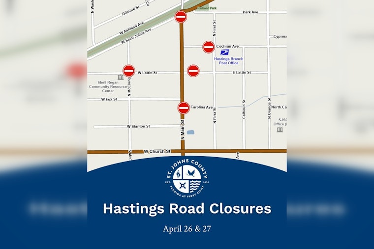 Weekend Road Closures Announced for Hastings' Cabbage, Potato, and