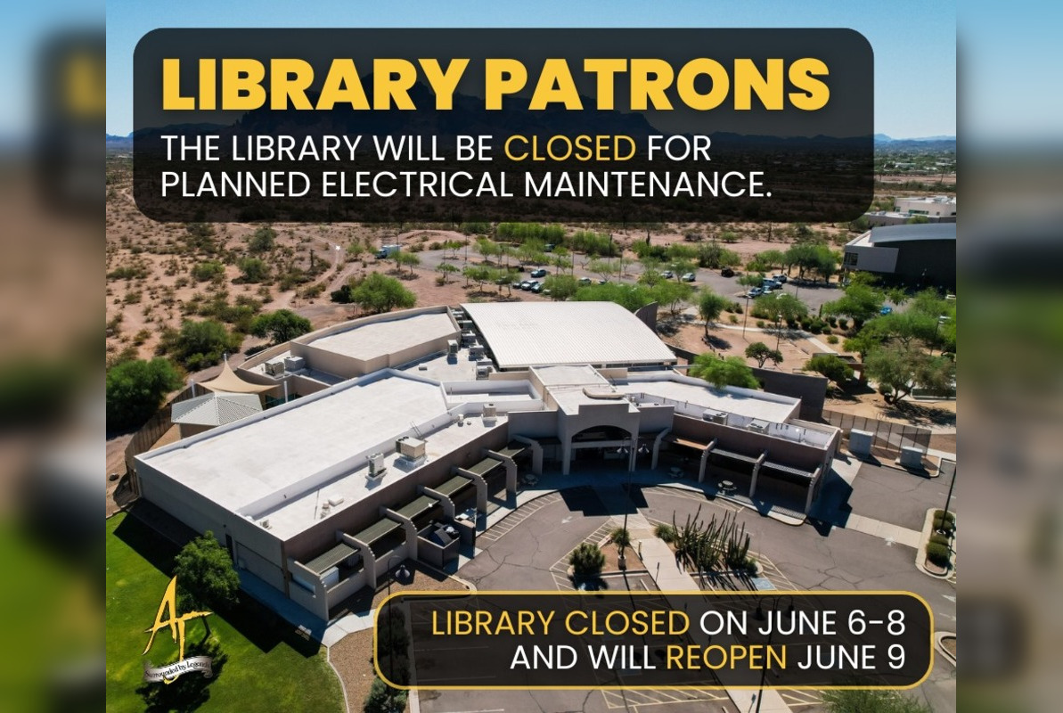 Apache Junction Public Library Announces Temporary Closure For
