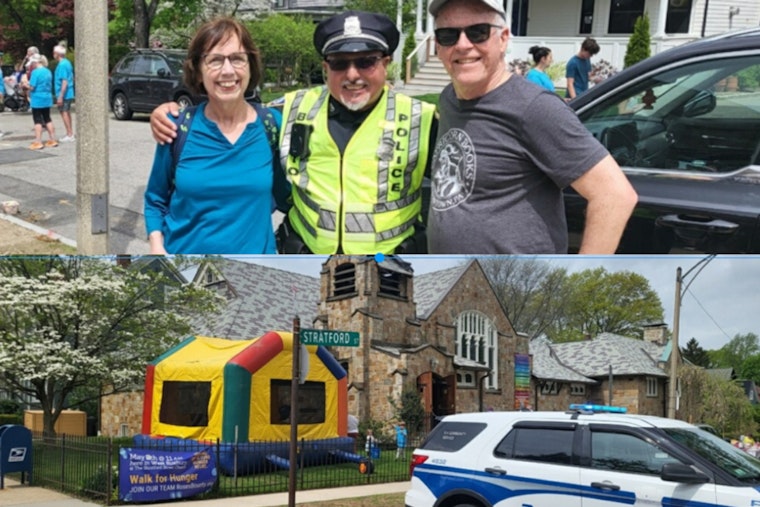 Boston Police Join West Roxbury Community in Annual Walk for Hunger to