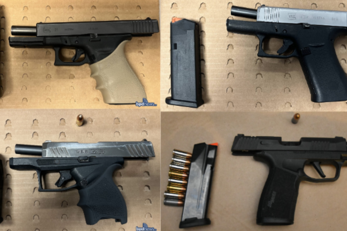 Boston Police Seize Firearms, Make Multiple Arrests in Mattapan's