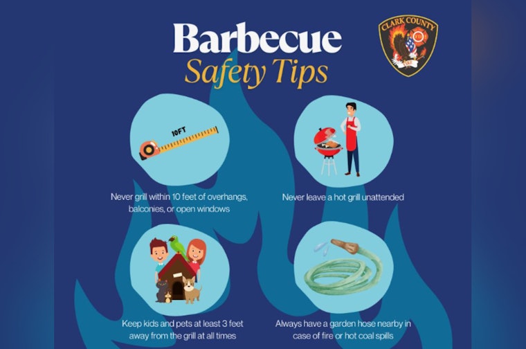 Clark County Fire Chief Issues Grilling Safety Tips Ahead of Memorial