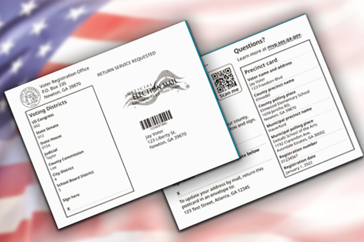 Cobb County Residents Receive Incorrect Voter Precinct Cards Due to