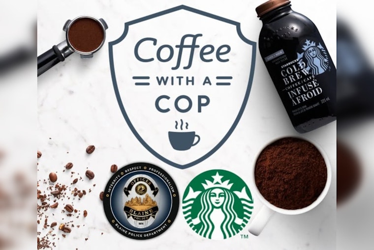 "Coffee with a Cop": Blaine Police Department Hosts Community Meetup