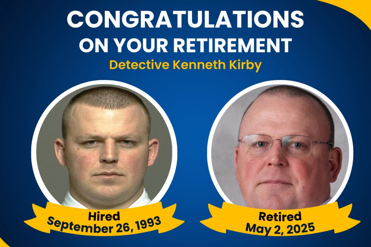 Columbus Detective Kenneth Kirby Retires After 30-Plus Years of