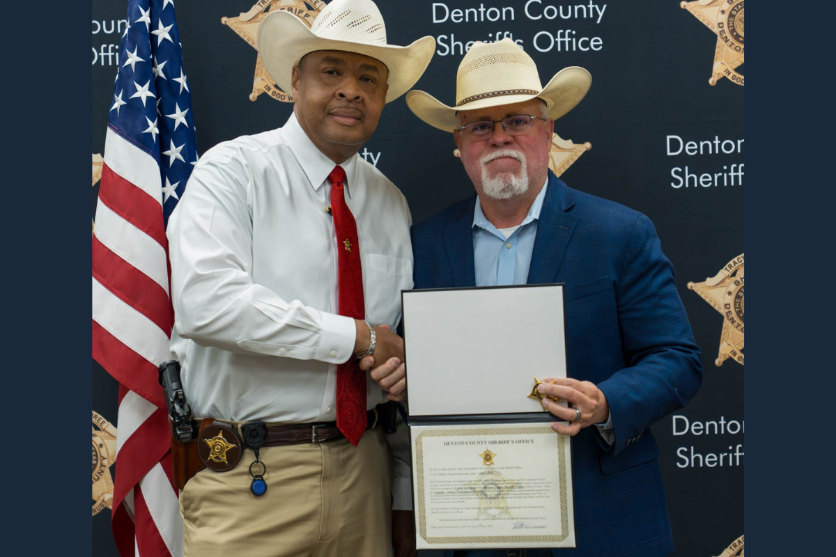 Denton County Sheriff's Office Promotes Veteran Lawman Curtis