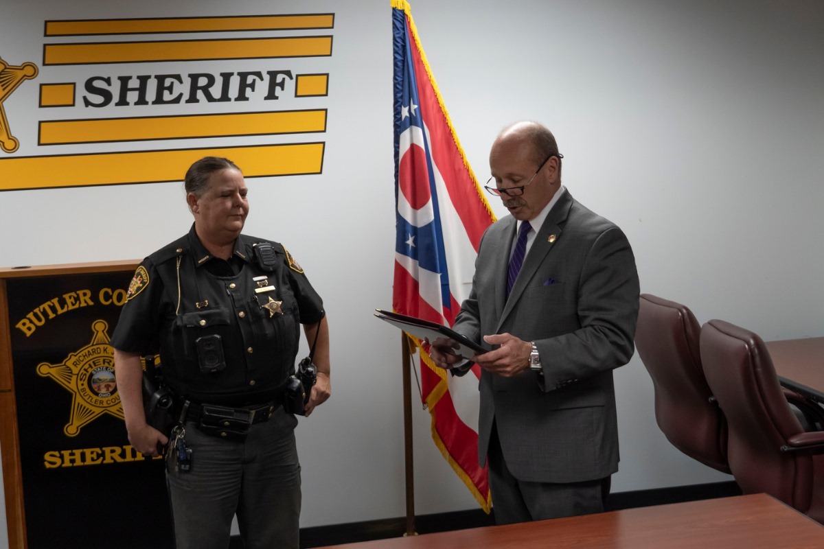 Deputy Shannon Cook Retires After 25 Years of Dedication to Butler