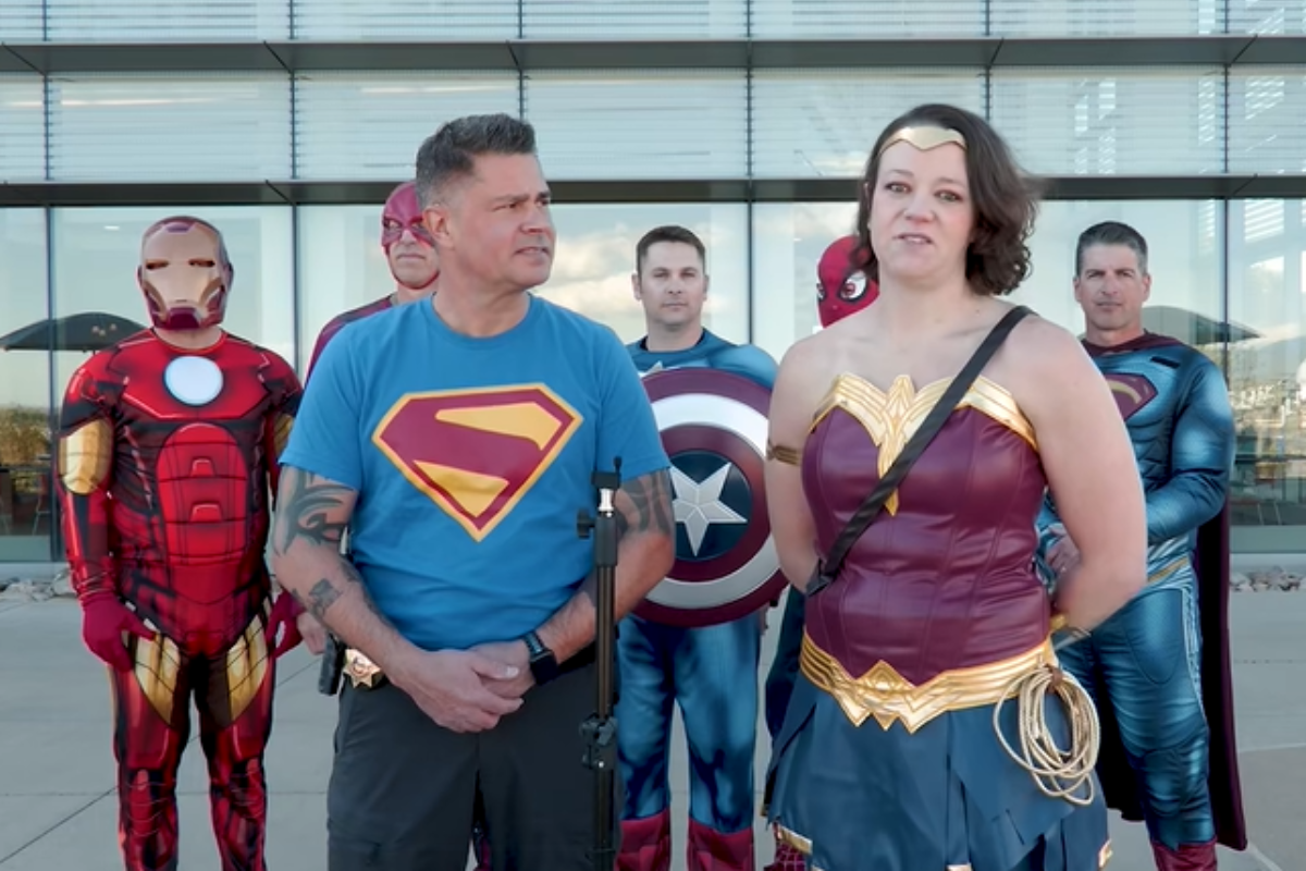 Douglas County SWAT Team Swaps Tactical Gear for Capes in 'Operation