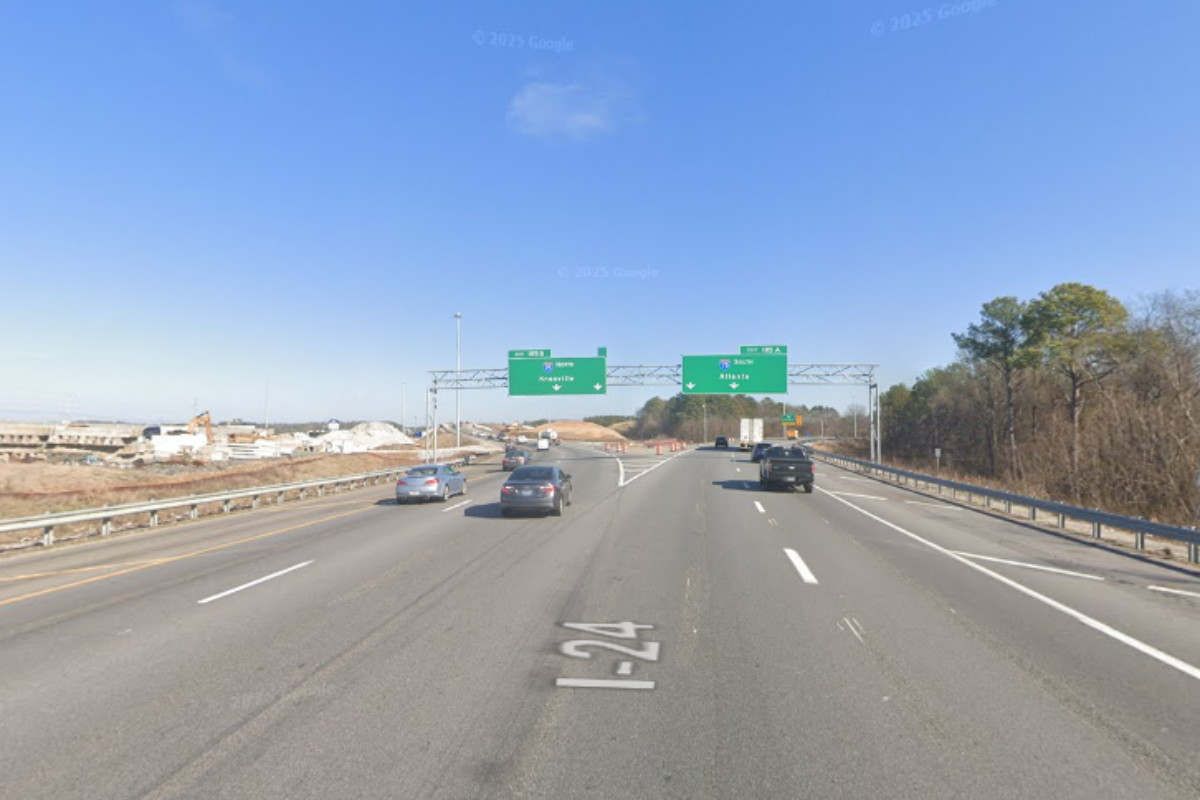 Expect Delays: Lane Closures on Interstate 24 in Hamilton County for