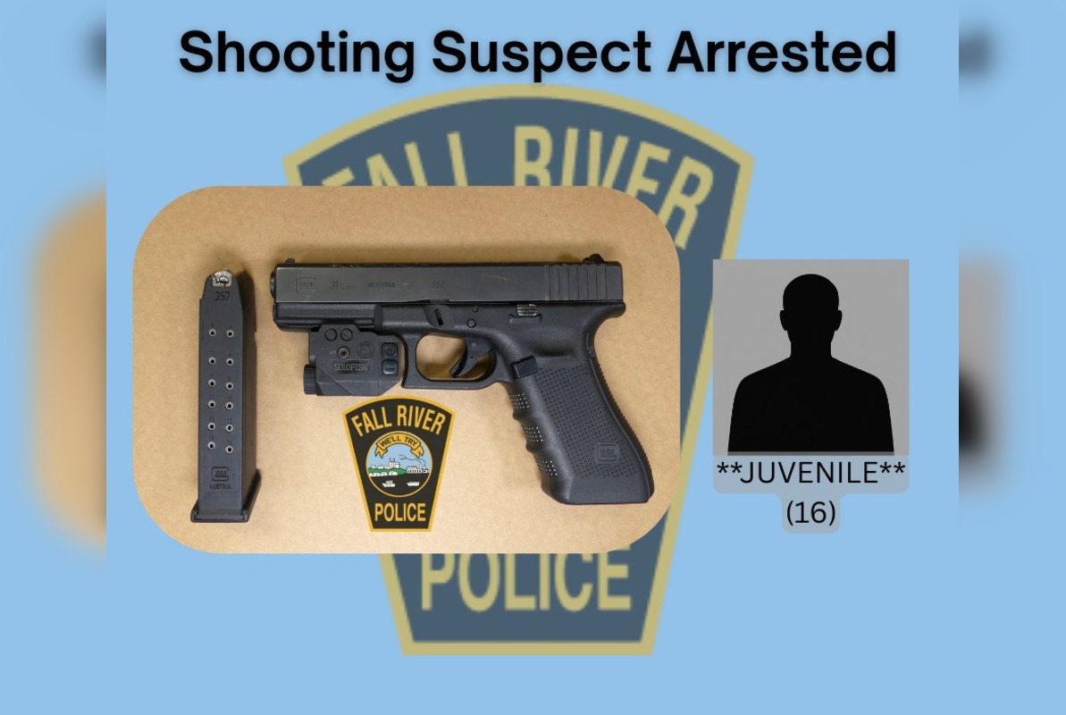 Fall River Police Nab 16-Year-Old Suspect Following Non-Fatal Shooting