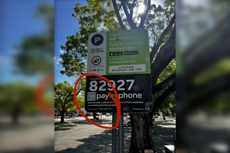 Fort Lauderdale Warns of QR Code Scam at Parking Meters Ahead of