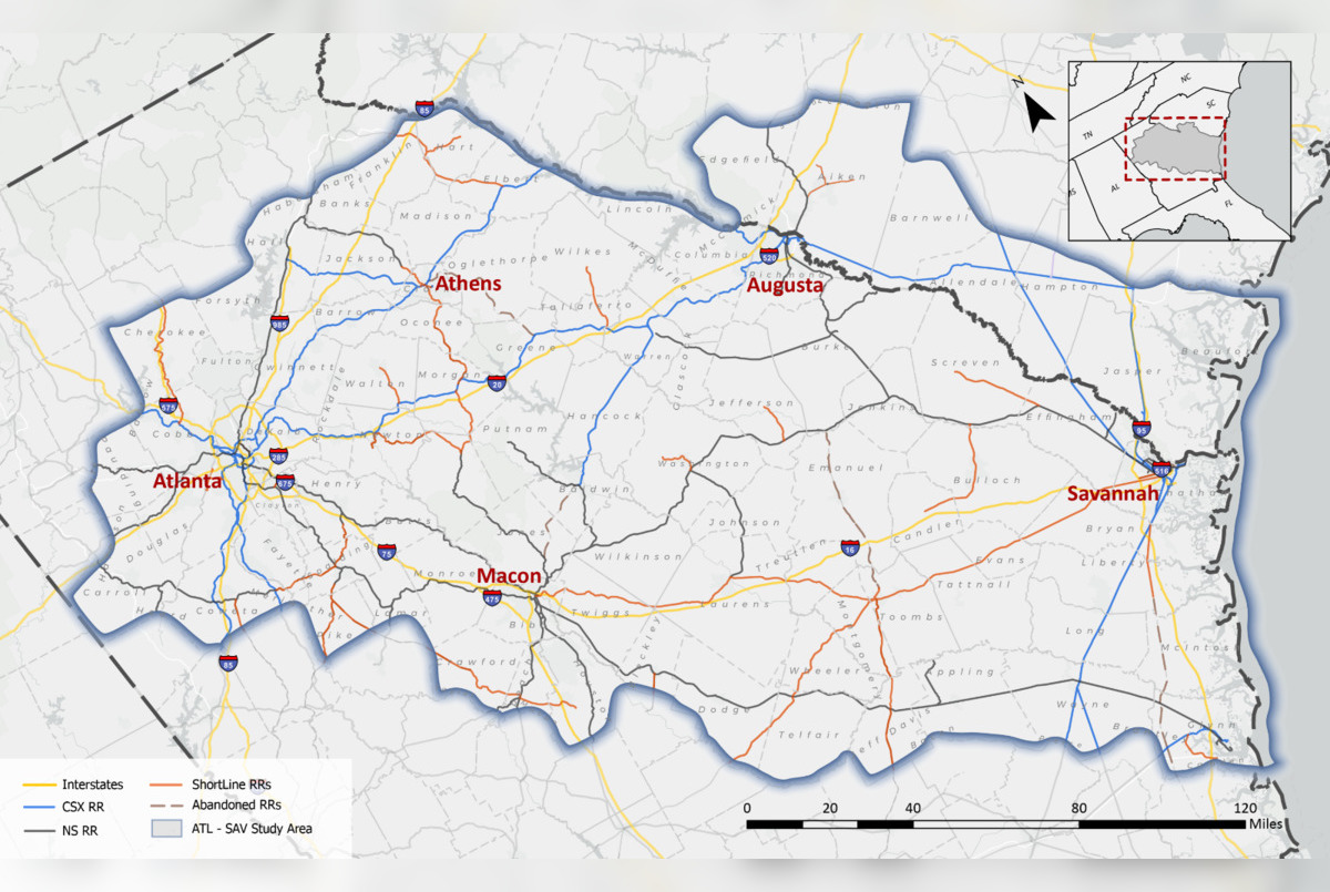 Georgia Explores High-Speed Rail Options to Connect Atlanta and