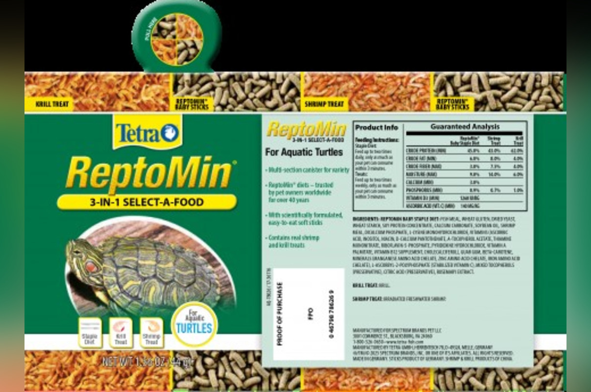 Hawai‘i Health Department Alerts Public to Recall of ReptoMin Turtle