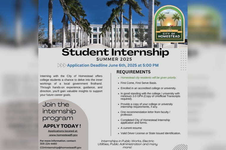 Homestead Launches Summer Internship Program for College Students