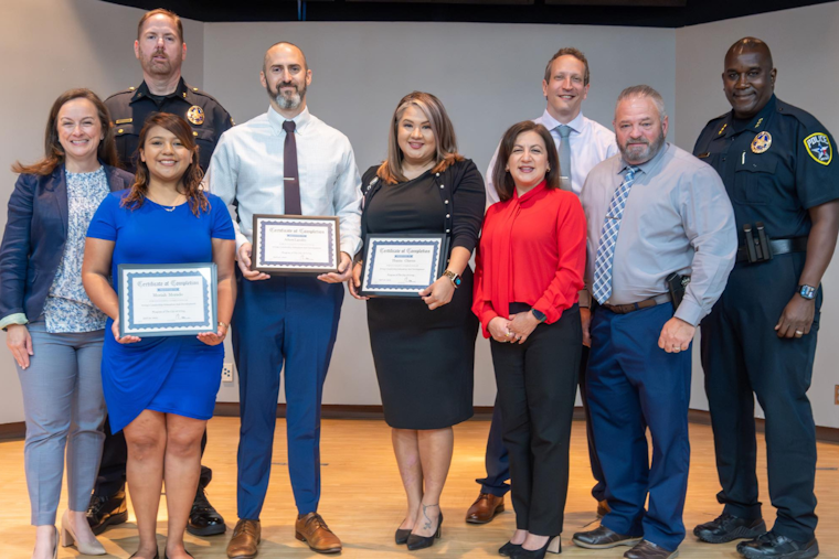 Irving Police Department Celebrates Officers' Graduation from ILEAD