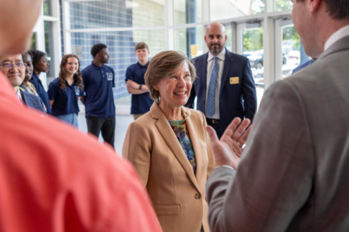 Lt. Governor Rachel Hunt Spotlights Career Education at Raleigh's