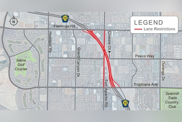 Major Lane Closures Announced for Peace Way Project in Southwest