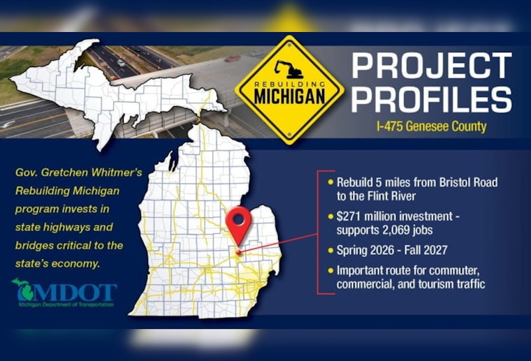 MDOT Invites Flint Residents to Comment on Proposed I-475 Bridge