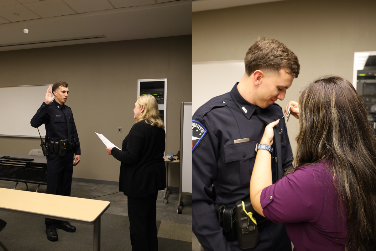 Mesquite Police Department Welcomes New Officer Hernandez Amid