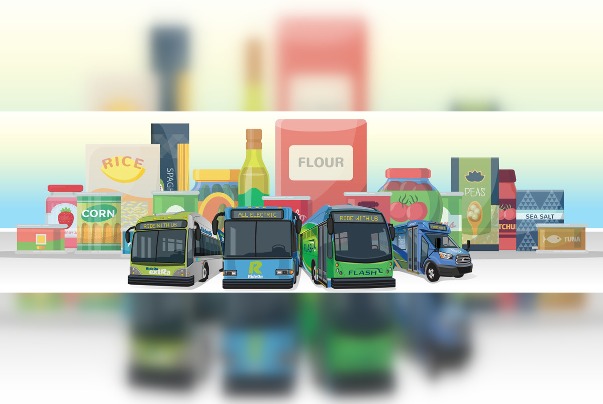 Montgomery County Invites Residents to Donate Food, Ride Buses for