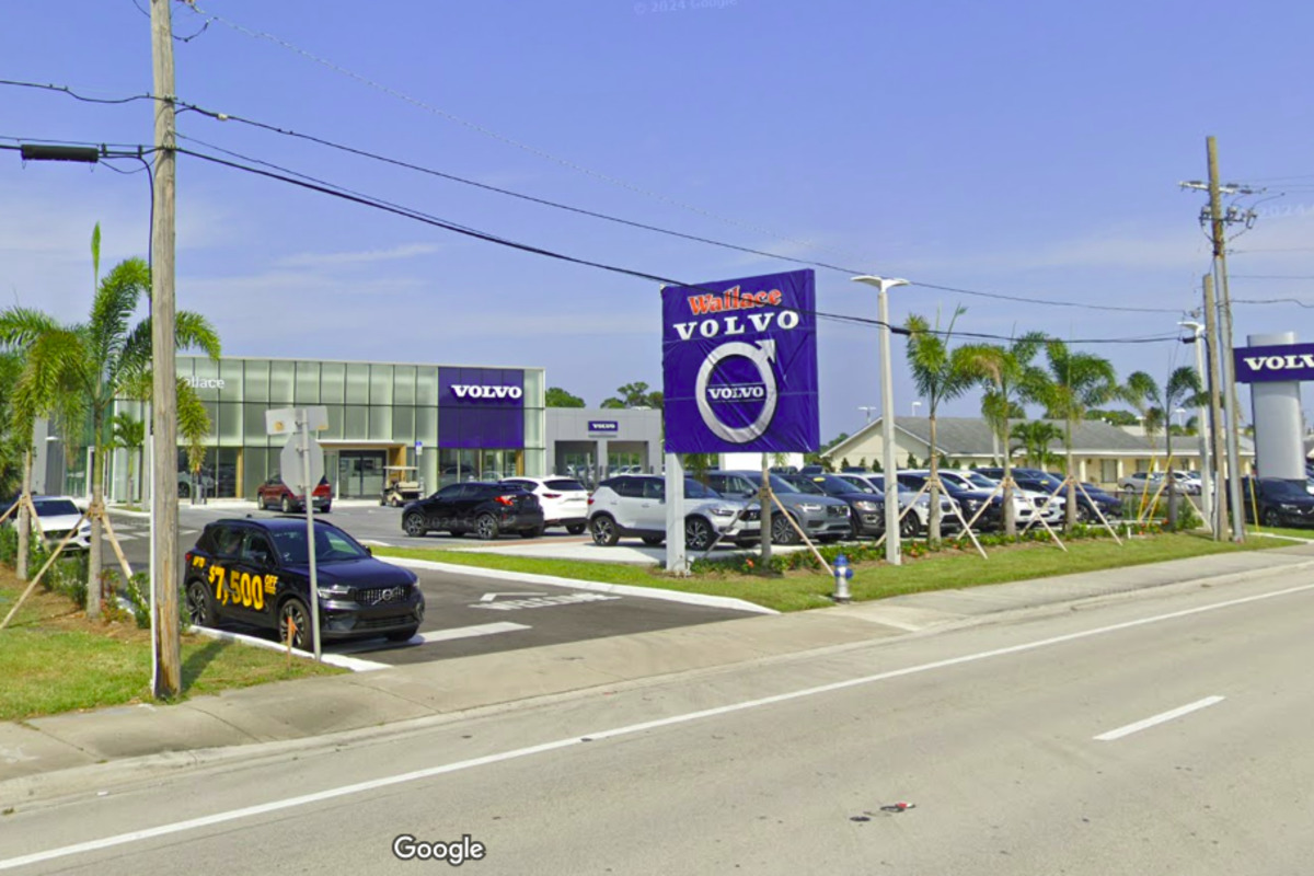 Multiple Vehicles Engulfed by Fire at Wallace Volvo Dealership in