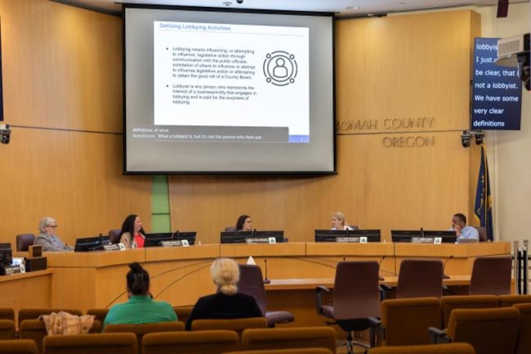Multnomah County Commissioners Pass Landmark Lobbying Transparency