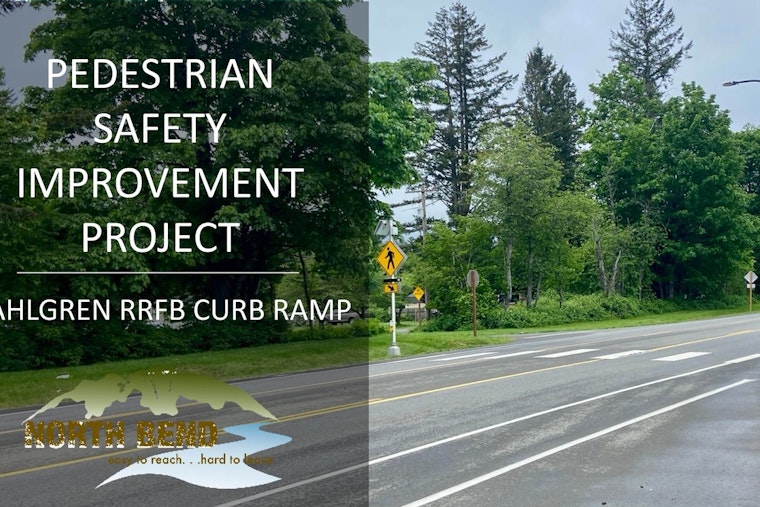 North Bend Set to Enhance Pedestrian Safety with Dahlgren RRFB Curb