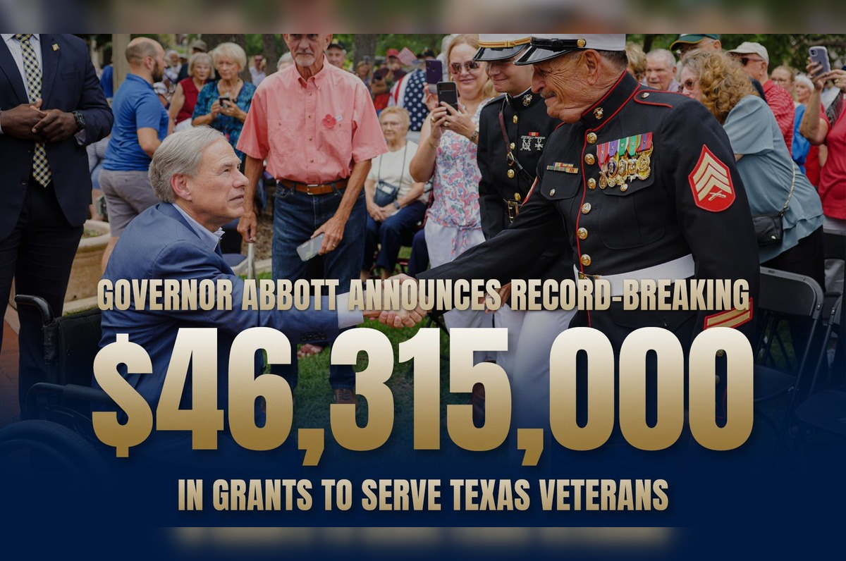 Texas Commits Over $46 Million in Grants to Support Veterans and Their
