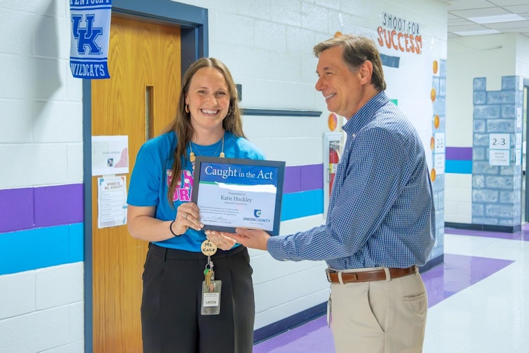 Union County Social Worker Receives Recognition for Lifesaving Act in