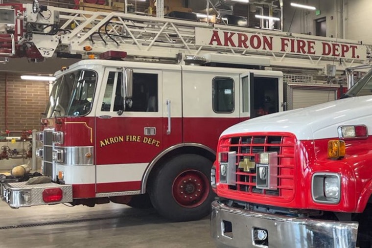 Akron Fire EMS Honored with AHA Mission: Lifeline Gold Award for